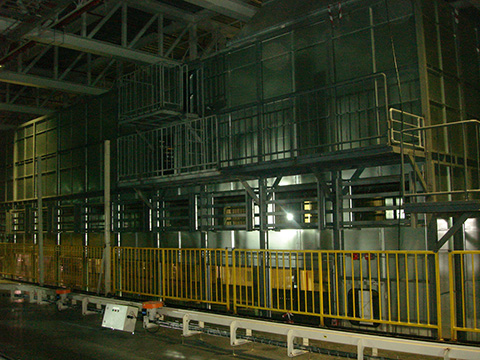 Paint Shop Construction project - Thaipollutech