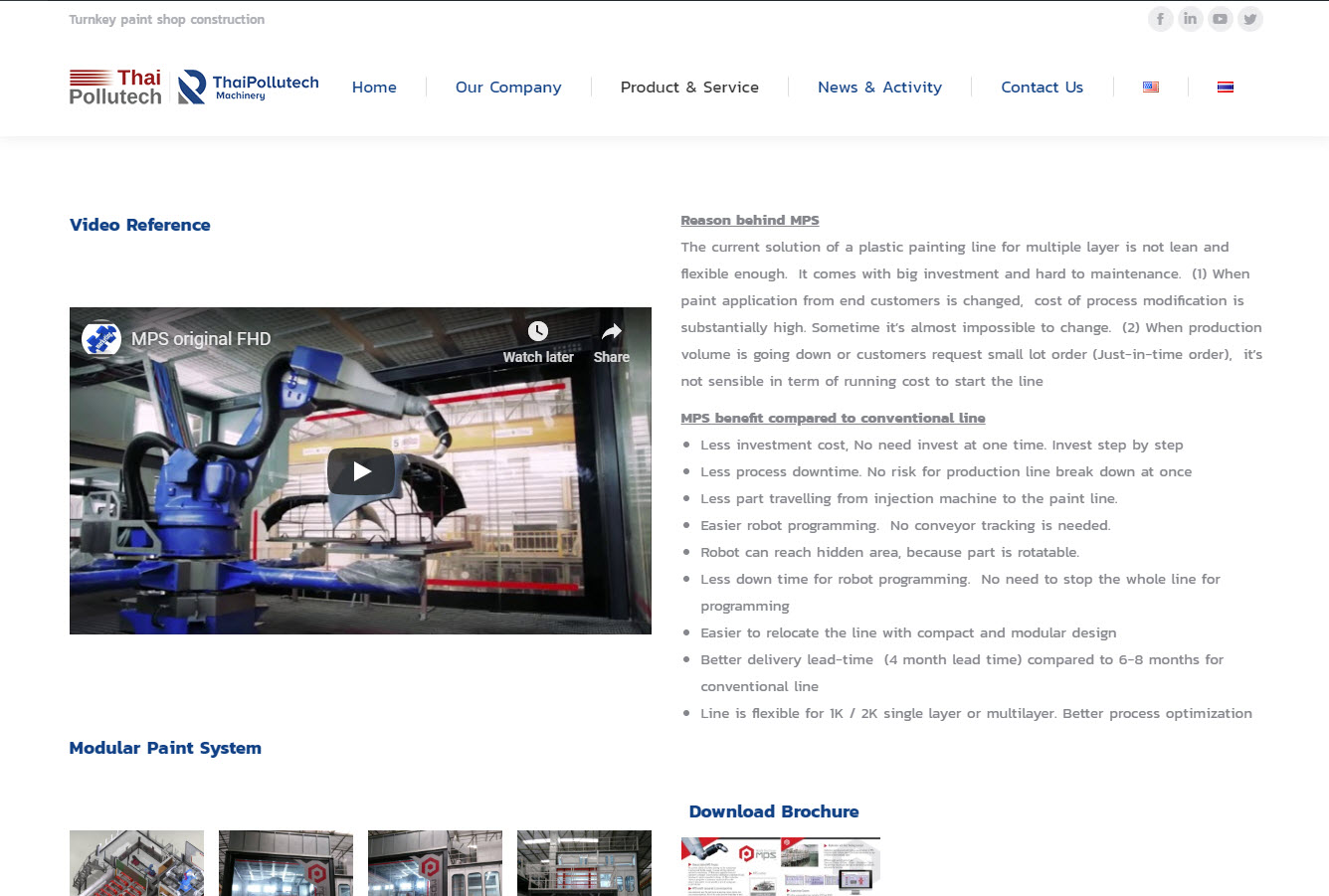 Modular Paint System - Thaipollutech